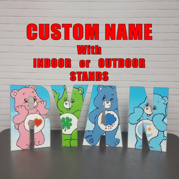 Care Bears Cutout - Etsy