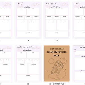 Template/gratitude/ Self Care Journal/ Planner / Affirmations/art ...
