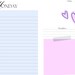 Pink Purple Floral Daily Planner Template - Etsy