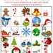 Christmas Bingo Cards, 30 Unique Bingo Cards, Printable Christmas Bingo ...