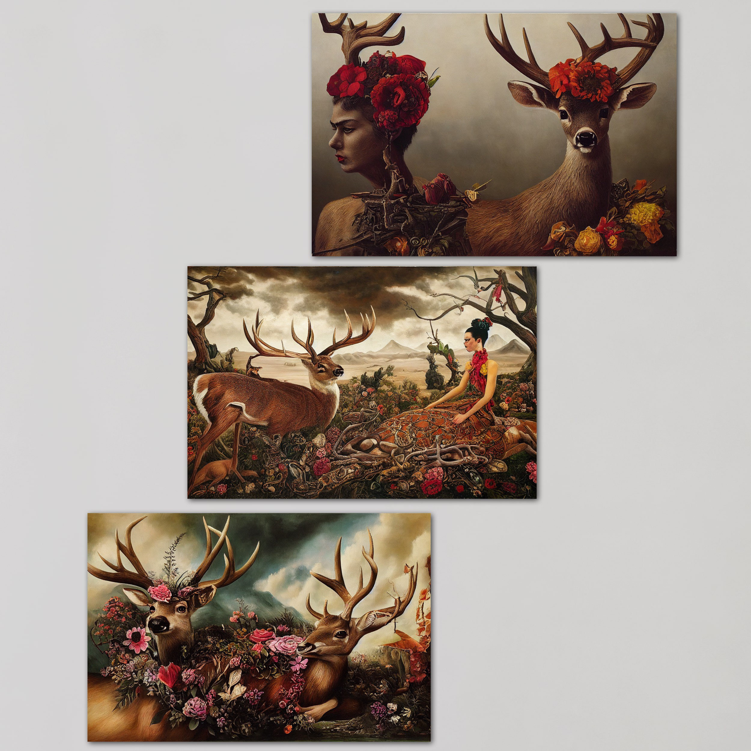 Frida Kahlo Paintings Deer