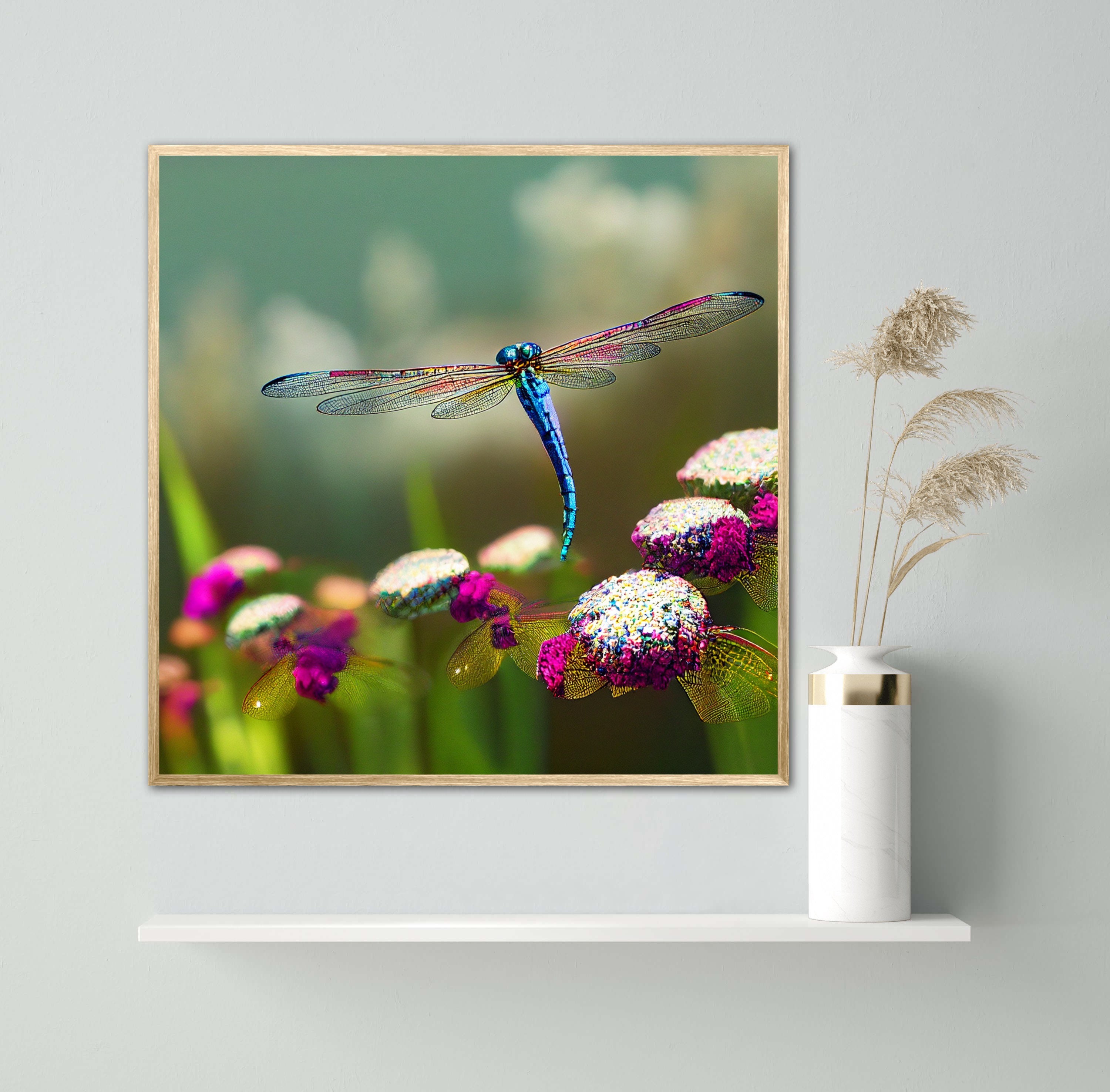 Set of 10 Dragonfly , Dragonfly Printable, Digital Artwork, Art ...