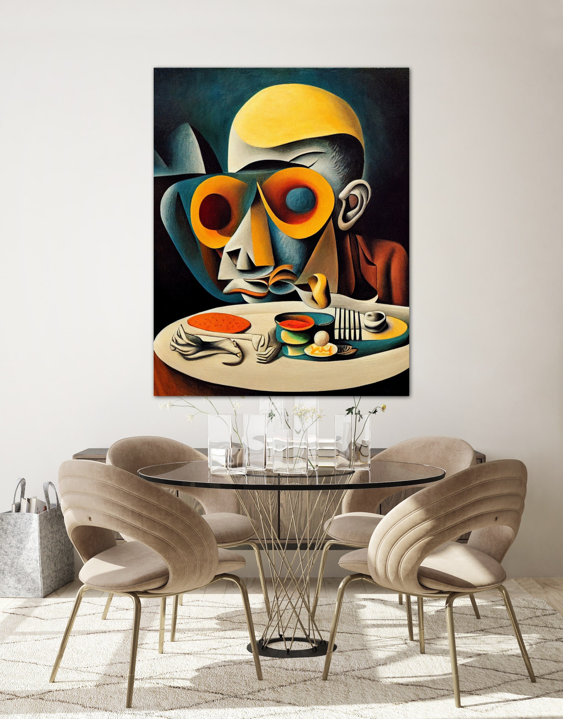 Pablo Picasso the Blind Man's Meal Set of 2 Digital Art - Etsy