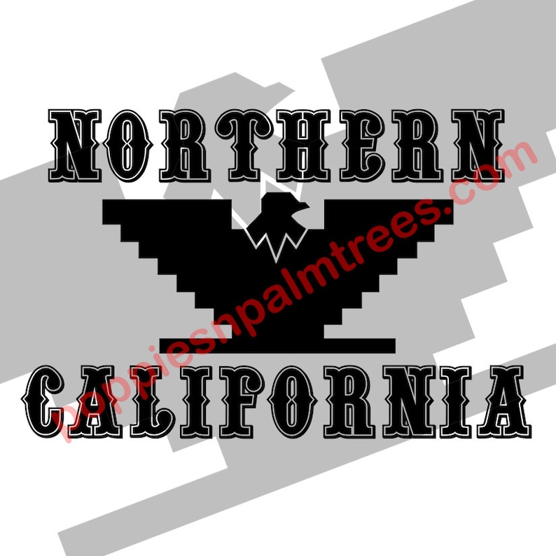 Northern California Huelga Bird SVG File - Etsy