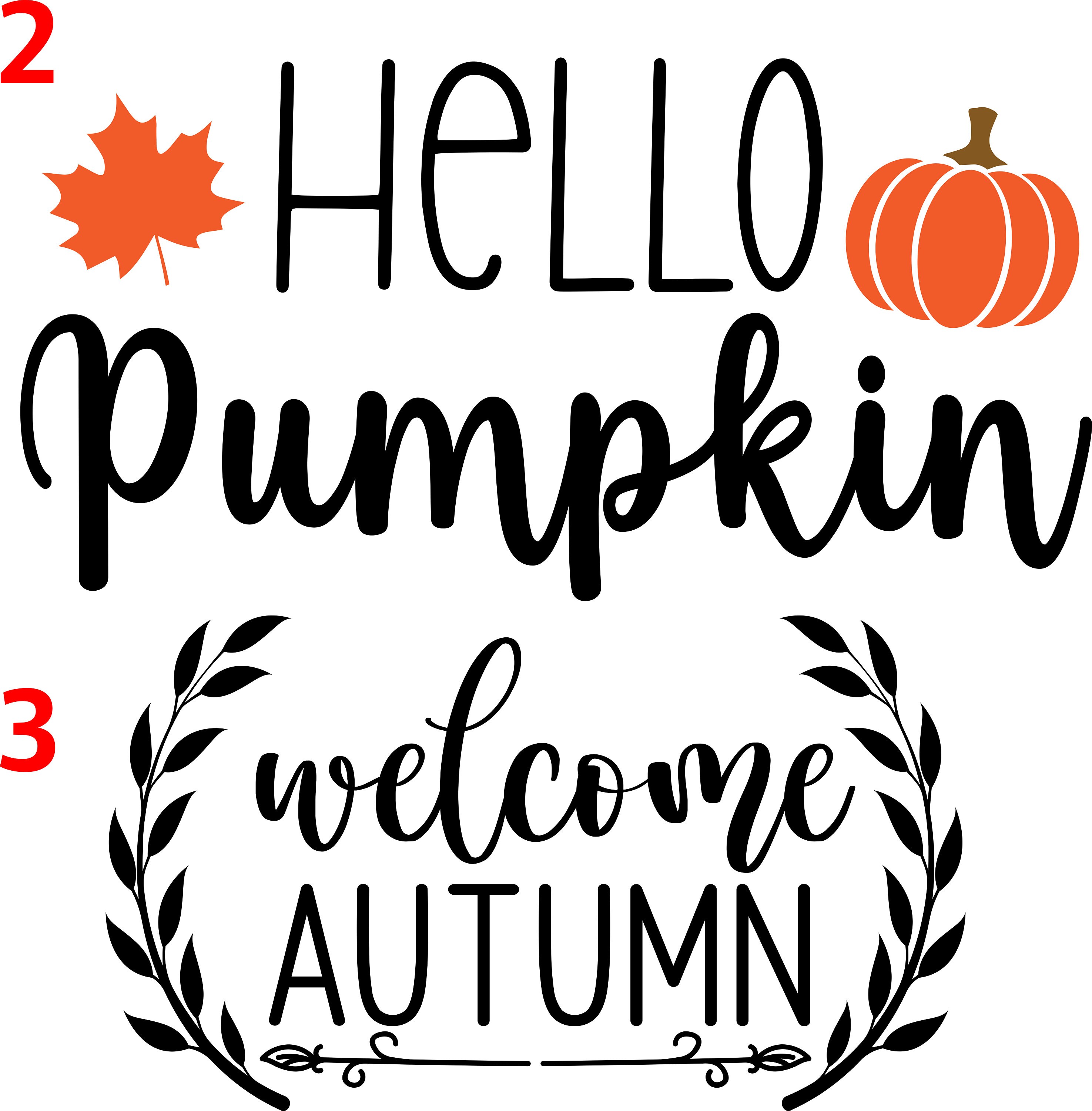 Autumn Vinyl Decals Pumpkin Stickers Fall Lover Stickers Fall Vinyl ...