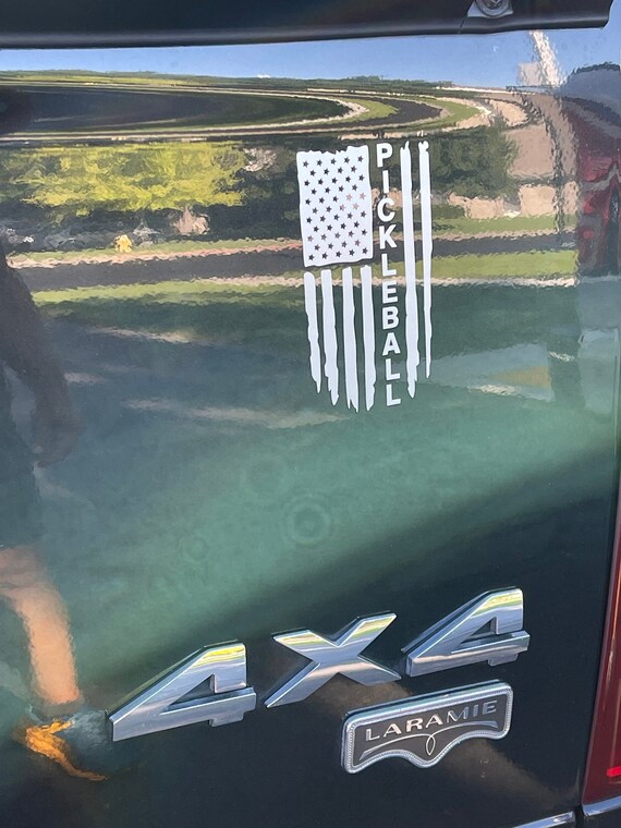 Pickleball Decal Pickleball Flag Freedom Flag 4th of July - Etsy