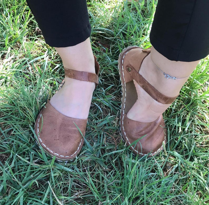 Copper Grounding Sandals, Minimalist Women's Sandals, Handmade Barefoot ...