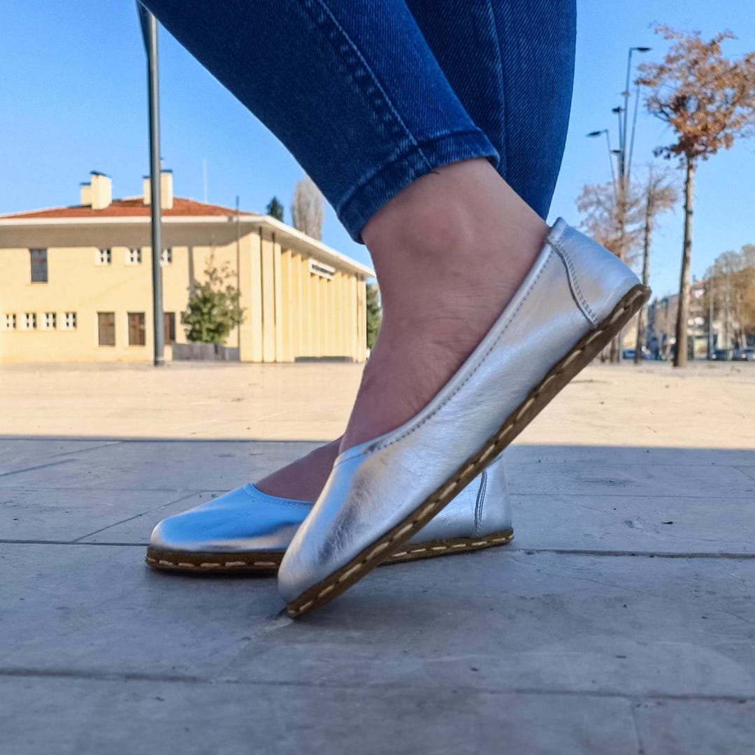 Copper Grounding Shoes, Barefoot Earthing Shoes, Handmade Leather ...