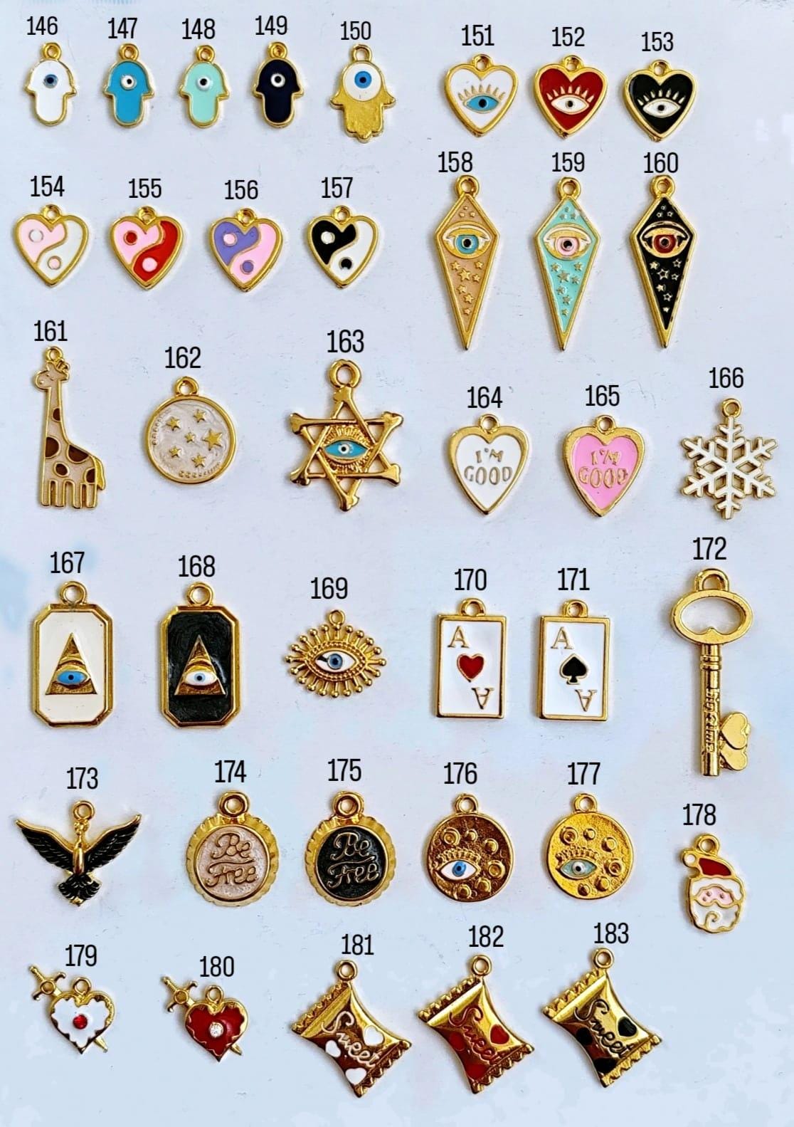 Build Your Own Custom Charm Bracelets for Women, Pick Your Charms, Gold ...