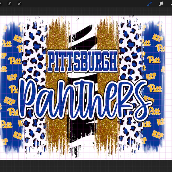Pittsburgh Panthers University Svg - Etsy