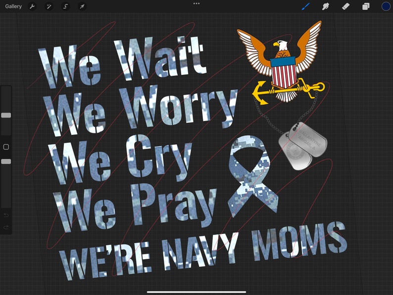 Navy Moms - Png - Digital Download - Etsy