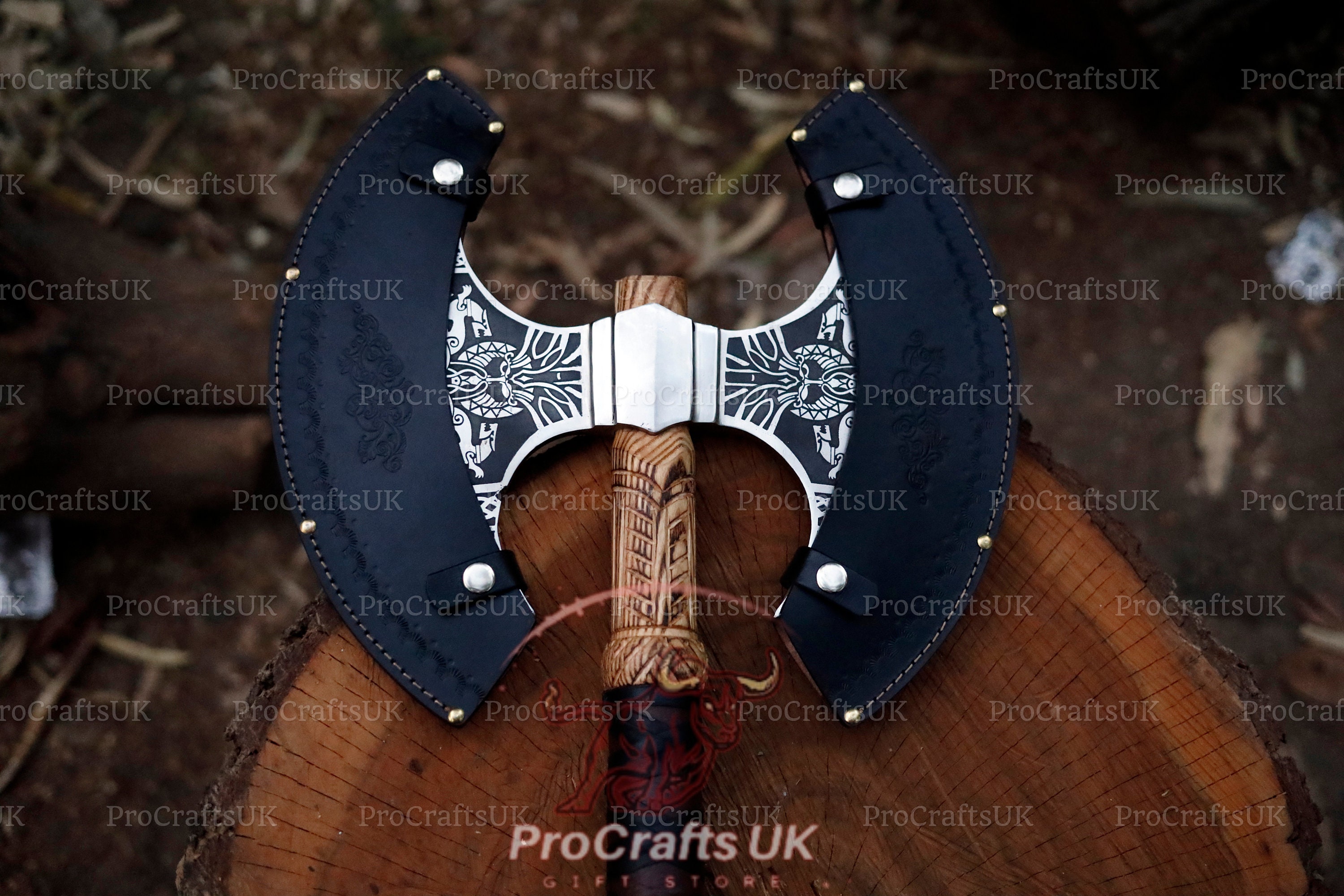 Custom Handmade Double Headed Vikings Axe Large Battle Axe - Etsy