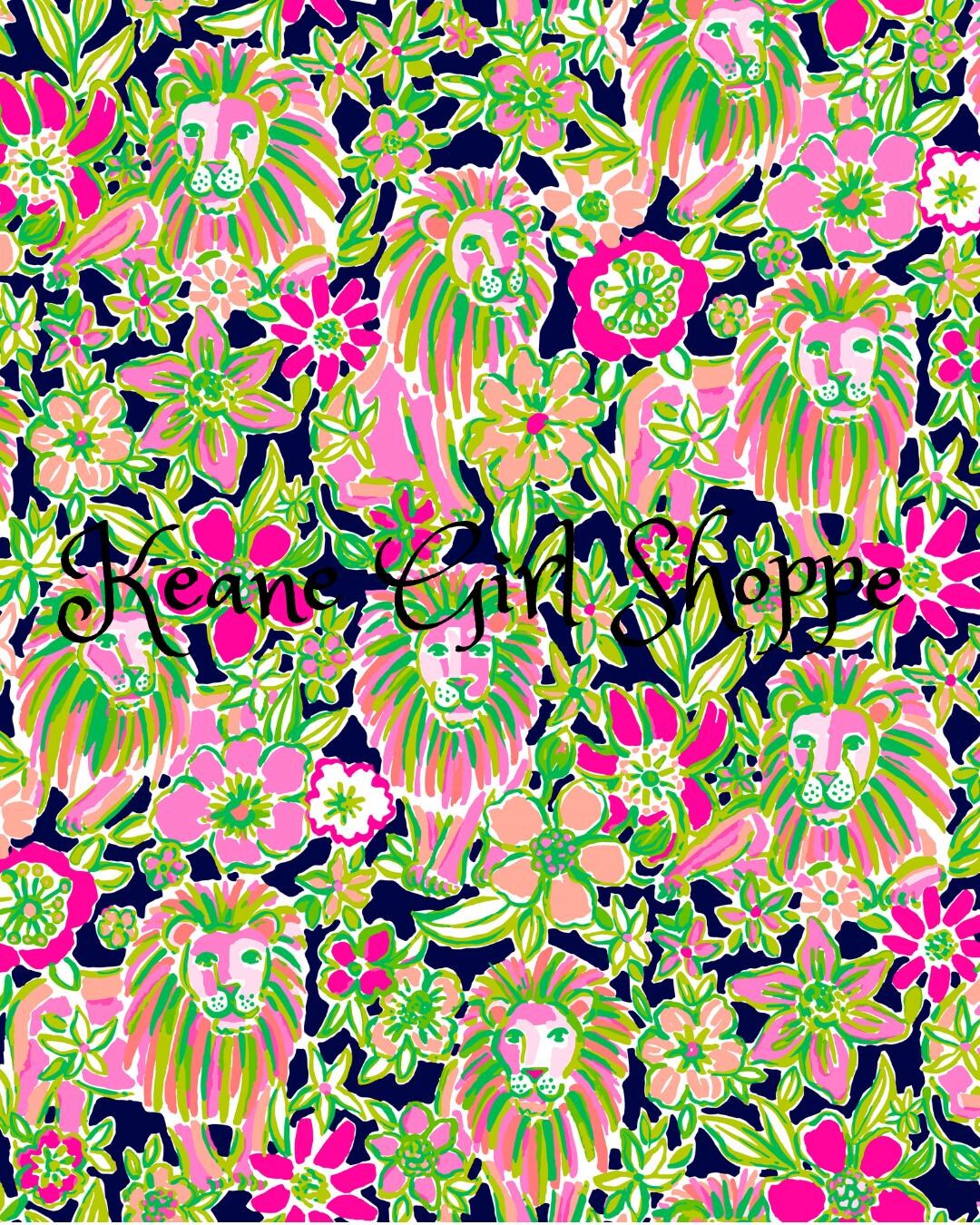 Preppy Lion Seamless Pattern - Etsy