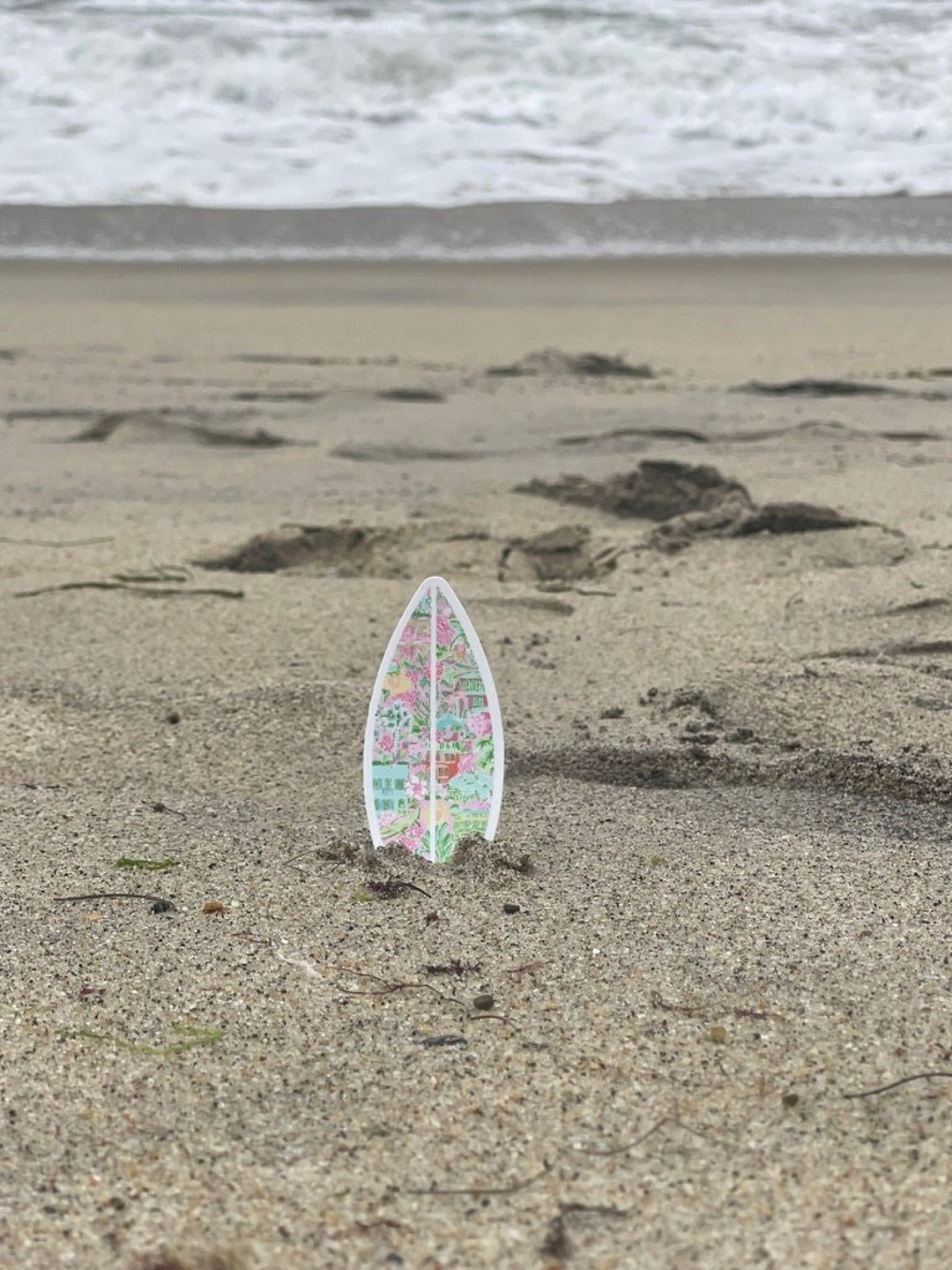Surf Board Sticker - Etsy
