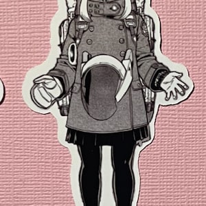 Uraraka Manga Stickers - Etsy