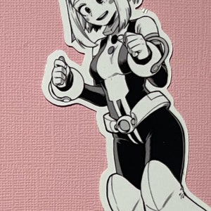 Uraraka Manga Stickers - Etsy