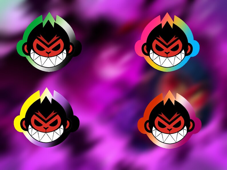 Monkie Kid Macaque LGBTQ Stickers - Etsy