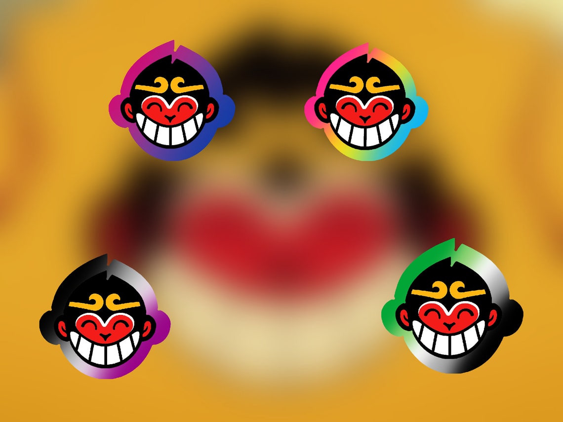 Monkie Kid LGBTQ Stickers - Etsy