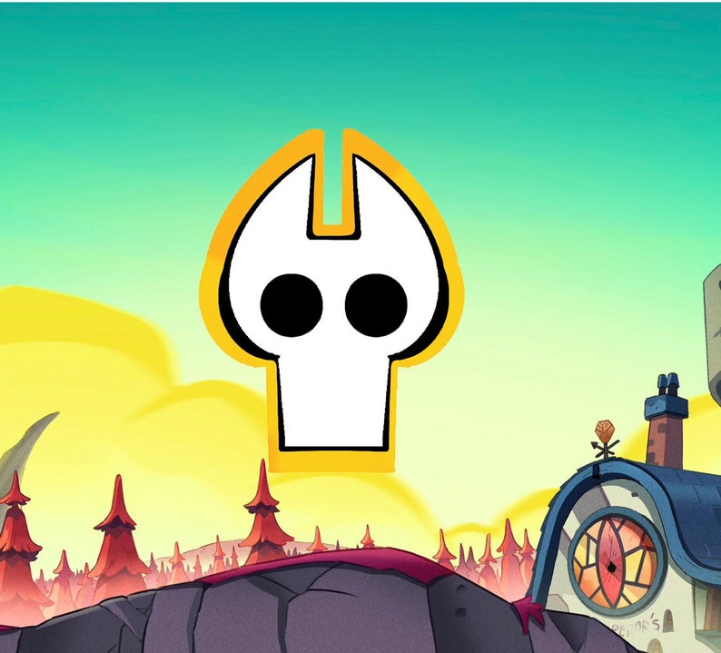 The Owl House Titan Symbol Sticker - Etsy Australia