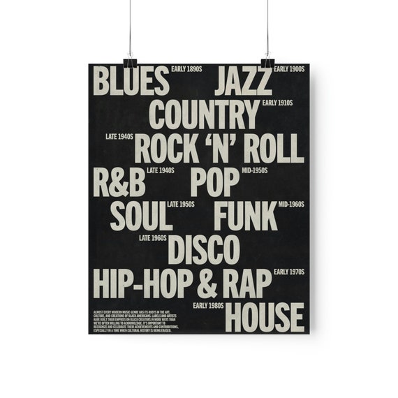 Music Genre Posters