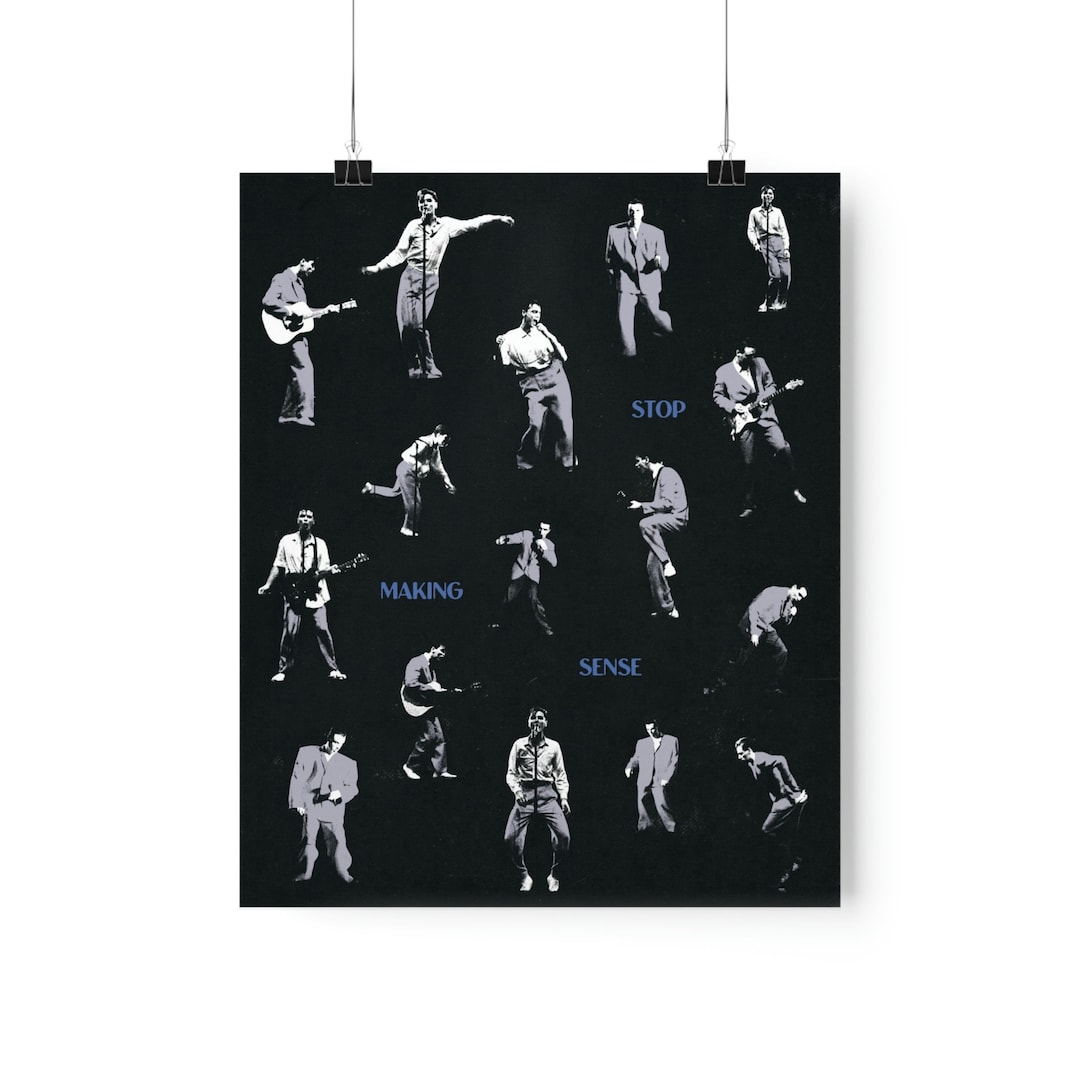 Stop Making Sense Talking Heads David Byrne Poster, Print in 3 Sizes - Etsy