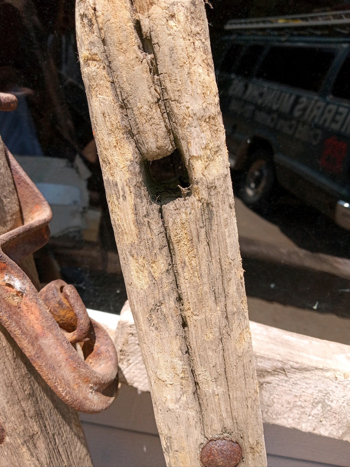 Unusual Antique Wooden Farm Drag Assembly - Etsy