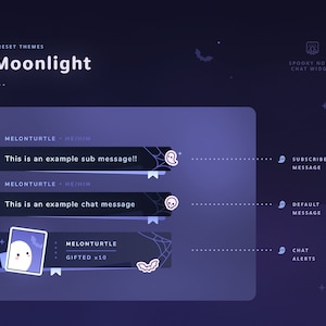 Spooky Notes: Chat Widget • Cute Halloween, Ghost Theme • Chat Box With ...