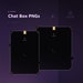 Dark Moon: Chat Widget • Minimal, Starry, Celestial Theme • Chat Box ...