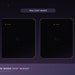 Dark Moon: Chat Widget Minimal, Starry, Elegant Theme Chat Box With ...