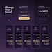 Dark Moon: Chat Widget • Minimal, Starry, Celestial Theme • Chat Box ...