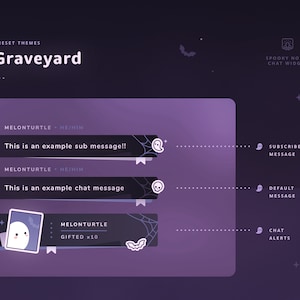 Spooky Notes: Chat Widget • Cute Halloween, Ghost Theme • Chat Box With ...