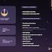 Dark Moon: Chat Widget Minimal, Starry, Elegant Theme Chat Box With ...