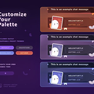 Spooky Notes: Chat Widget Cute Halloween, Ghost Theme Chat Box With ...