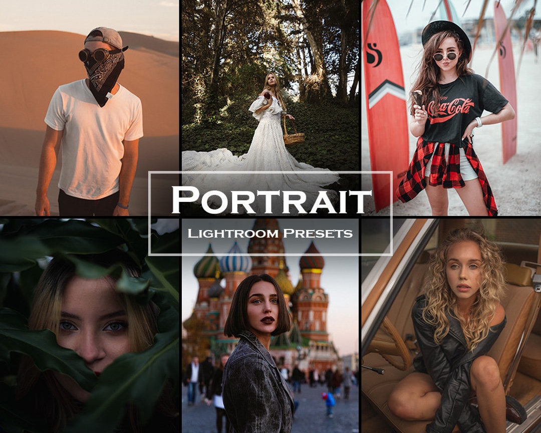10 Everyday Portrait Presets Mobile and Desktop Presets Lightroom Preset Variety Pack Vintage, B ...
