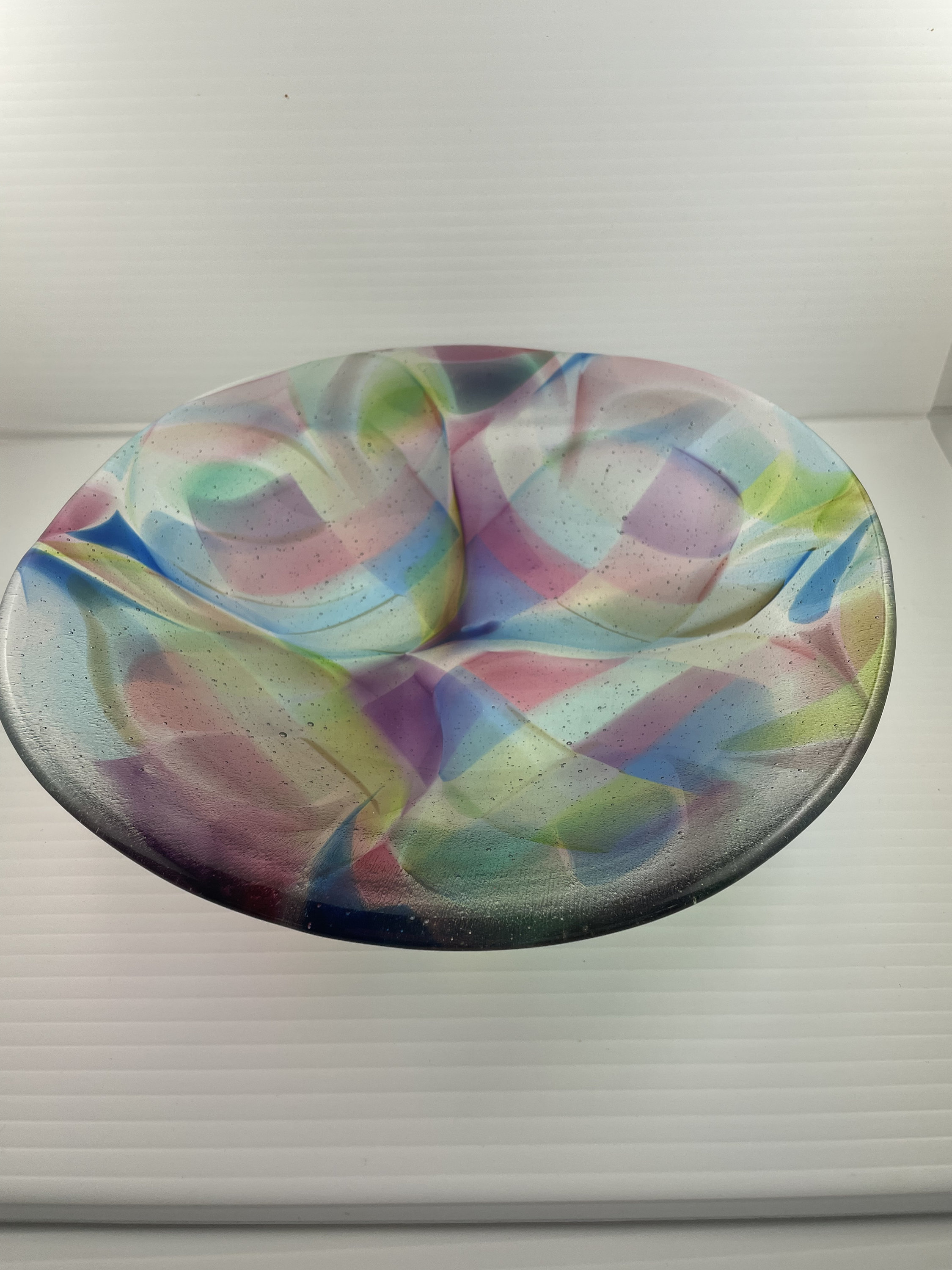 Watercolor Glass With Pastel Colors - Etsy