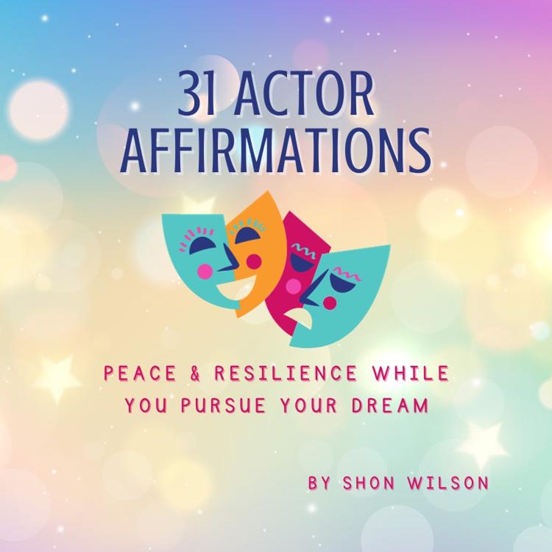 31 Actor Affirmations Ebook by Actress Producer Shon Wilson, Gift for ...