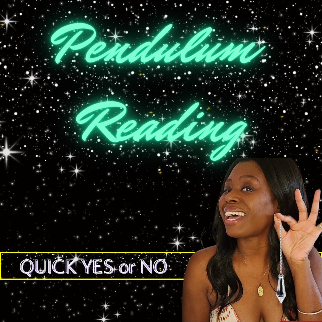 Yes No Pendulum Reading Tarot Cards, Same Day Psychic Reading Fast ...