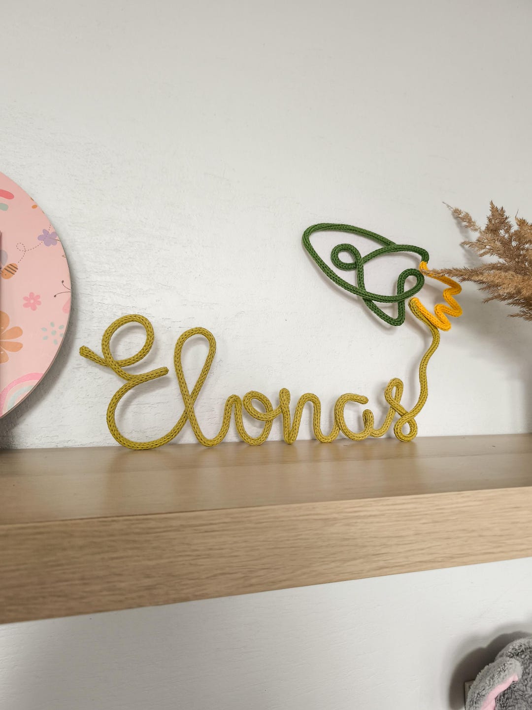 Personalized Baby Name Sign – Nursery Wall Decor / Baby Room Sign ...