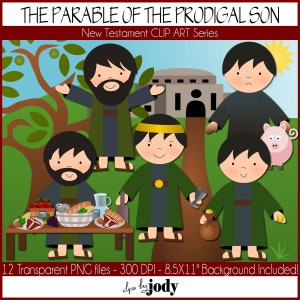 The Parable of the Prodigal Son, New Testament Clip Art, Bible Clip Art ...