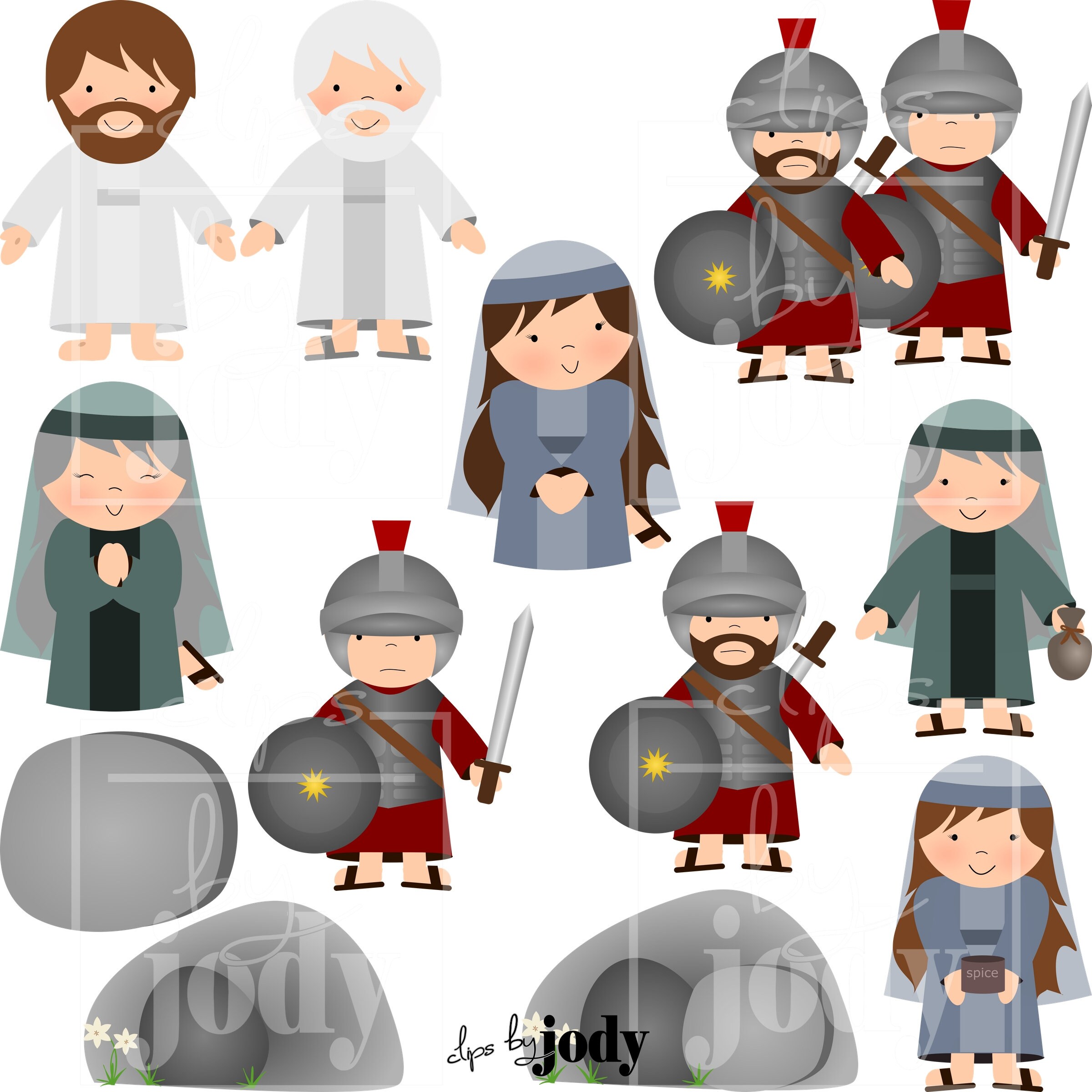 The Resurrection of Jesus, New Testament Clip Art, Bible Clip Art, PNG ...