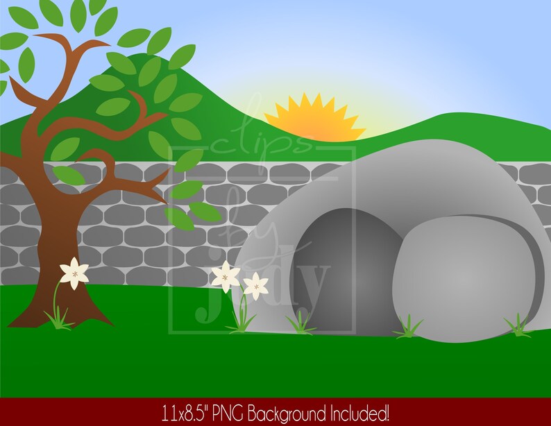 The Resurrection of Jesus, New Testament Clip Art, Bible Clip Art, PNG ...