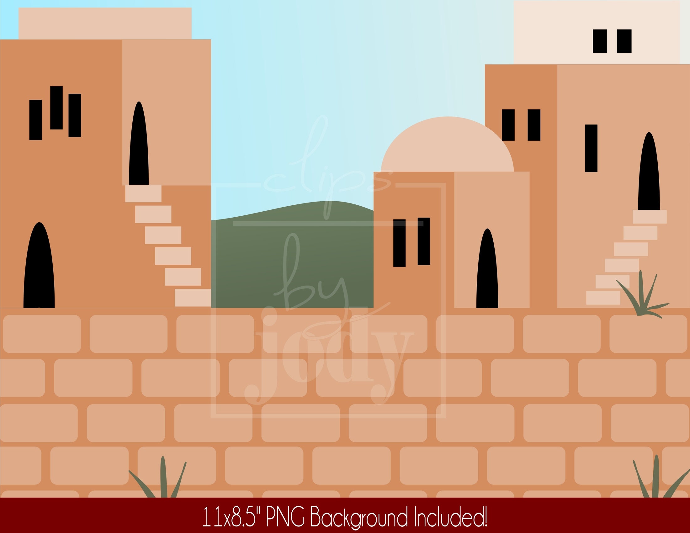 Jesus Rides Into Jerusalem on a Donkey, New Testament Clip Art, Bible ...