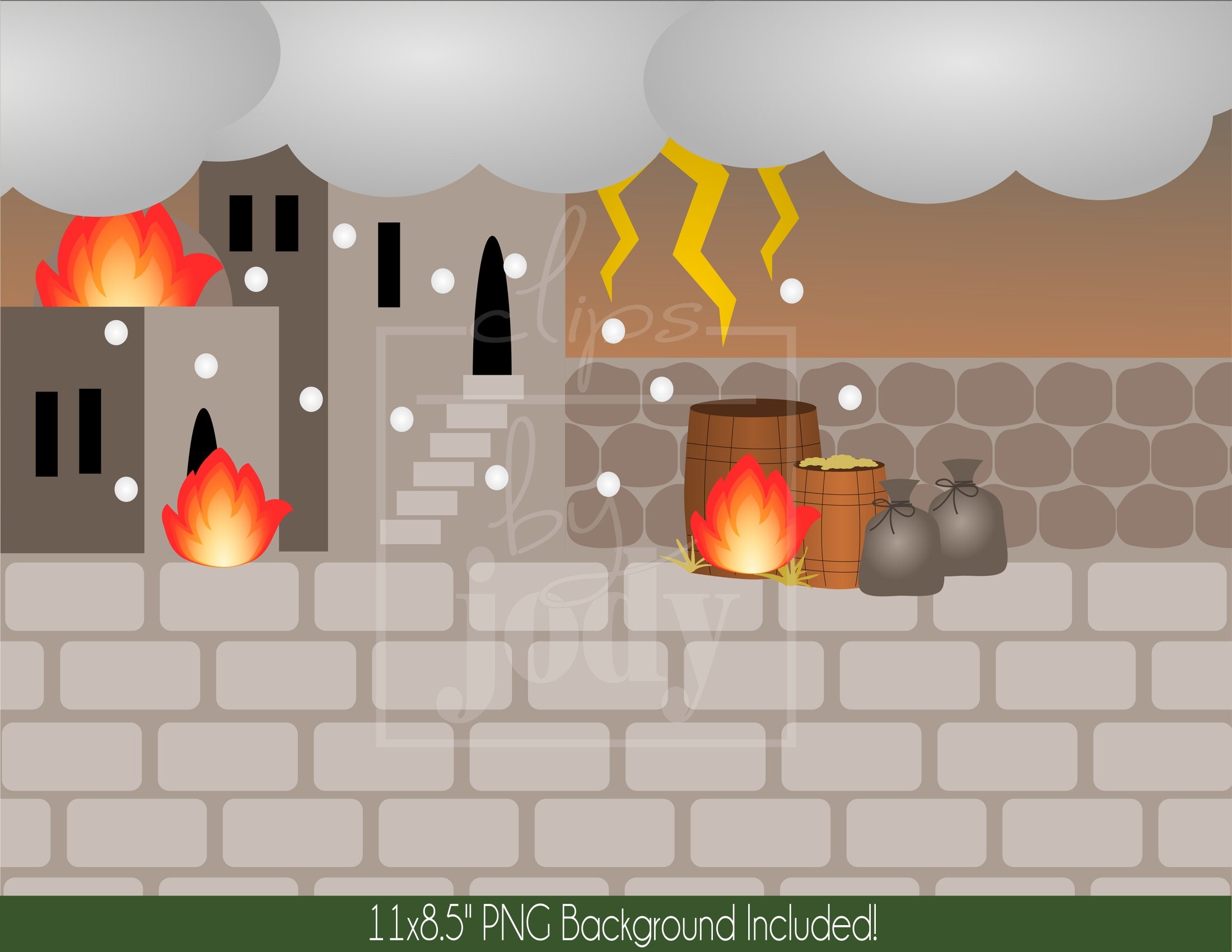 Moses & the Plagues of Egypt, Old Testament Clip Art, Bible Clip Art ...