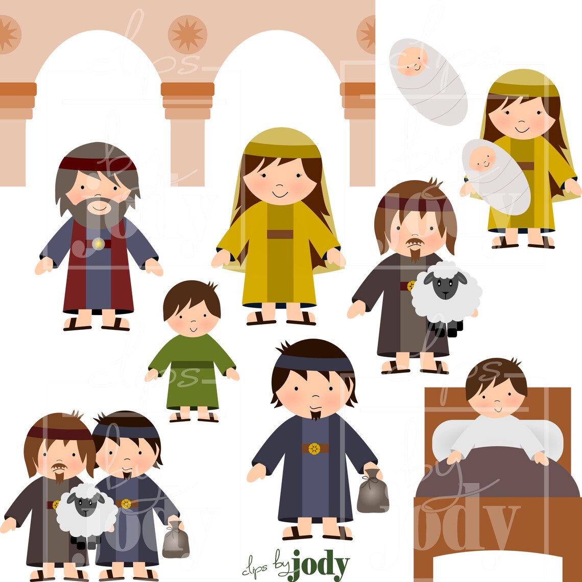Samuel, Old Testament Clip Art, Bible Clip Art, PNG Files, 1 Samuel 1-3 ...