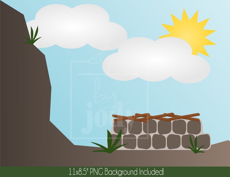 Abraham and Isaac, Old Testament Clip Art, Bible Clip Art, PNG Files ...