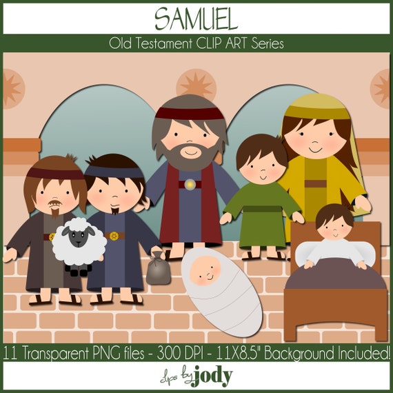 Samuel Old Testament Clip Art Bible Clip Art PNG Files 1 - Etsy