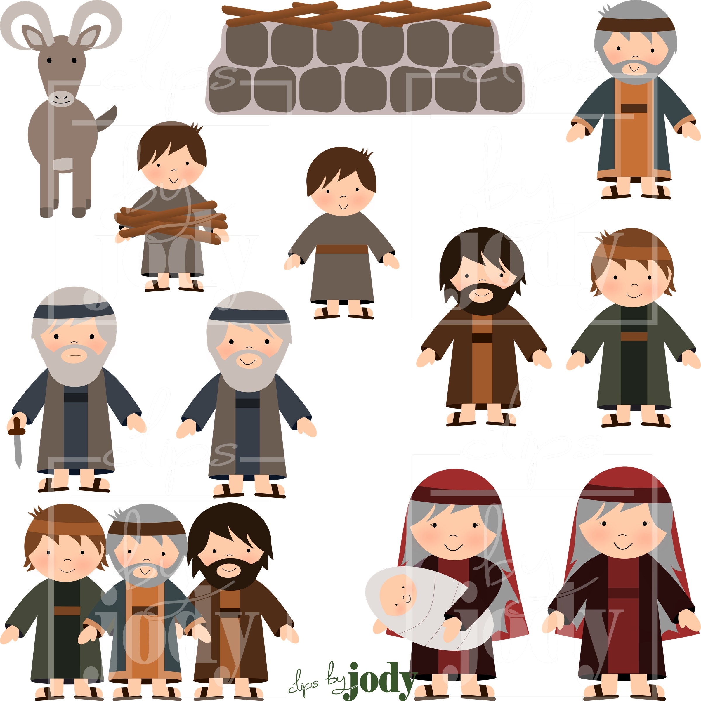 Clip Art Della Bibbia Di Abramo