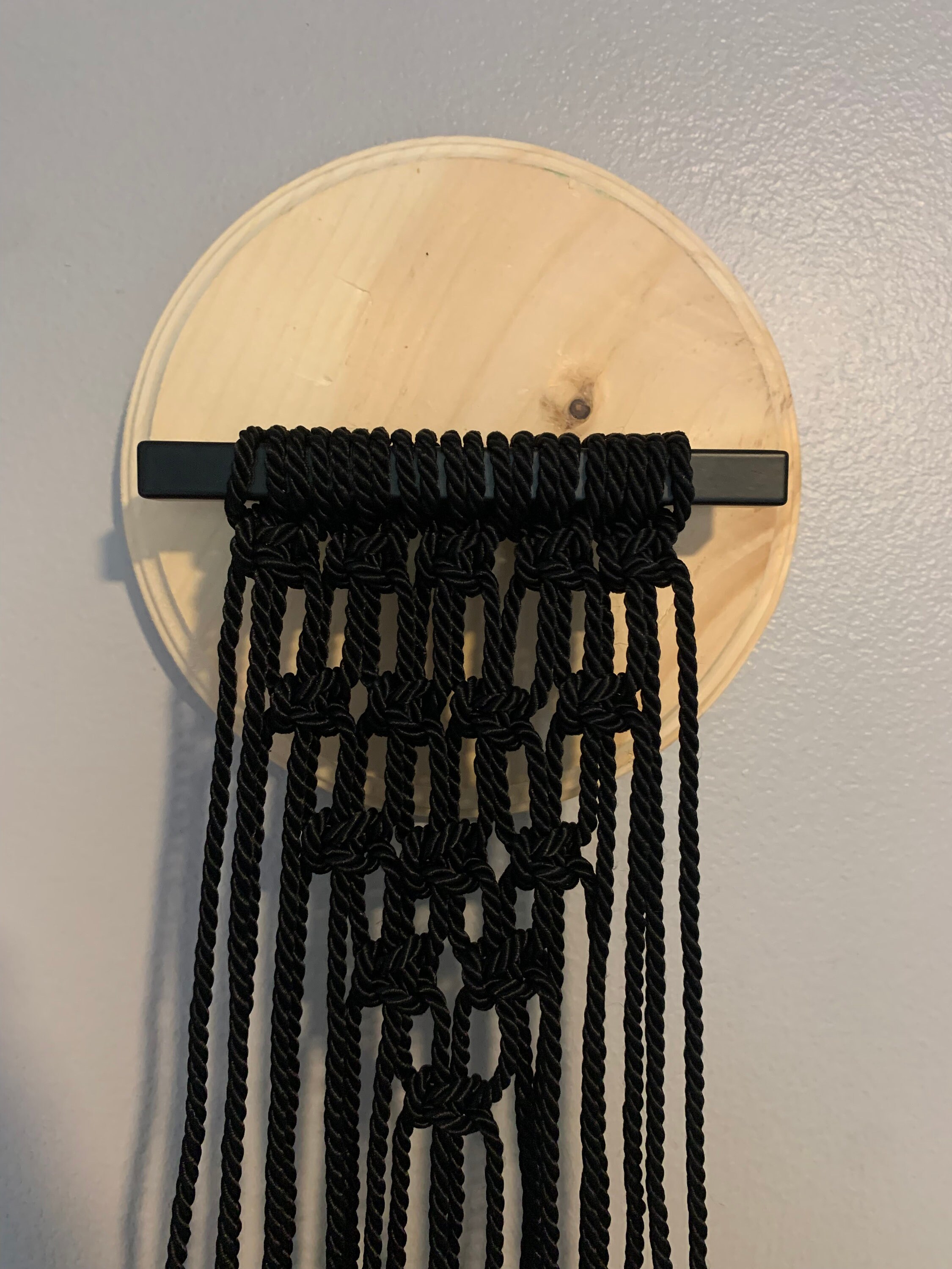 Hand Woven Wall Art and Wood Panel Wall Decor Whimsigoth - Etsy