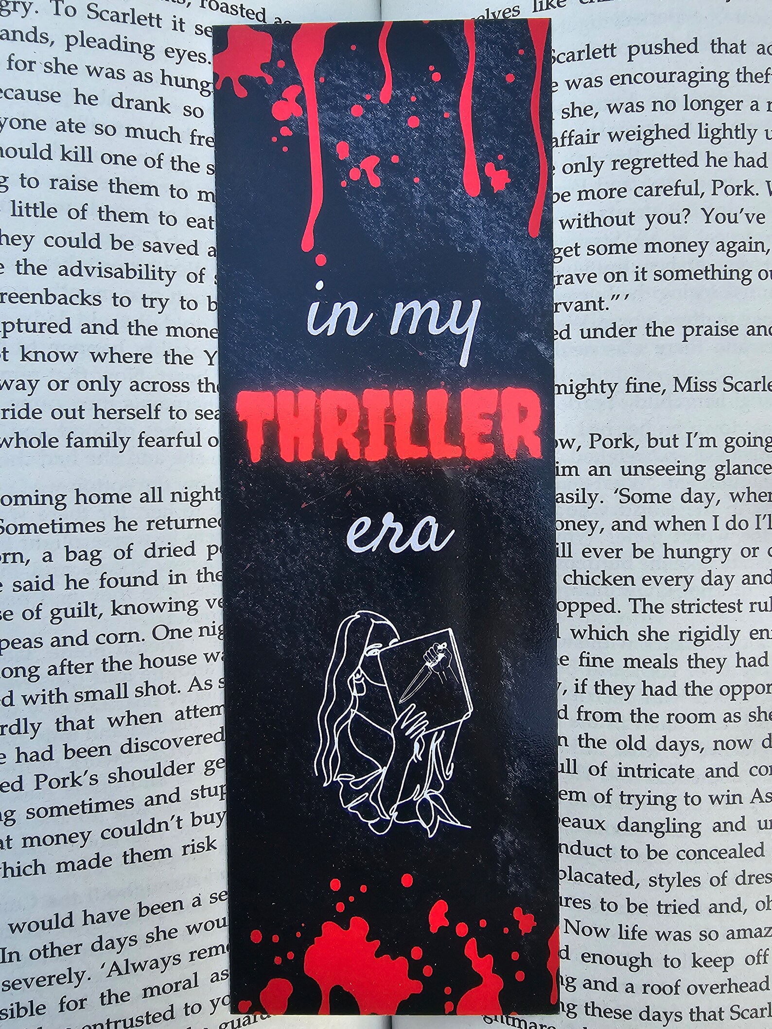 In My Thriller Era, Bookmark, Gift, Reader, Bookish, Bookworm - Etsy