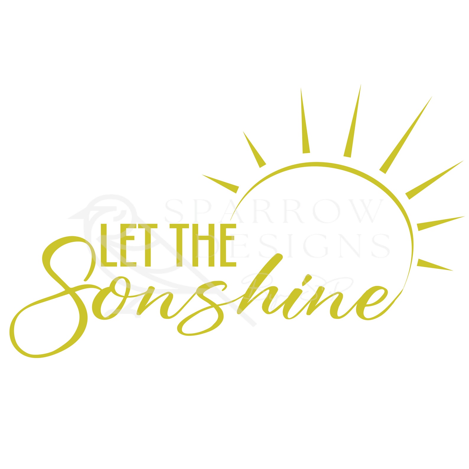 Let the Son Shine SVG PNG JPG Cricut Christian Wordplay Bright Happy - Etsy
